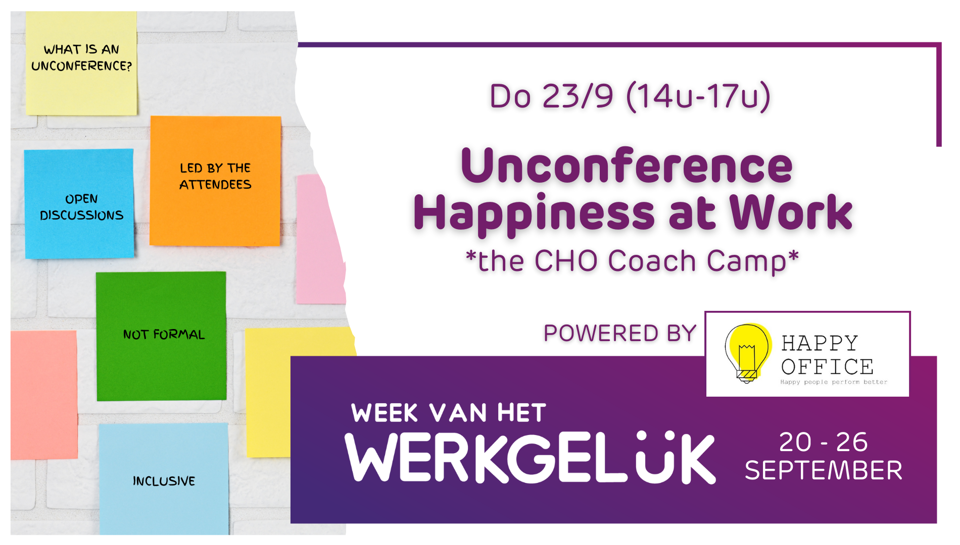 The Happiness at Work Unconference - Week van het werkgeluk.be